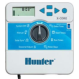 Programmateur d'arrosage automatique Hunter X-Core XC 401 4 voies | Piscine Coté Eau
